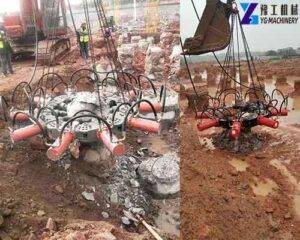 Concrete Pile Cutter | Hydraulic Pile Breaker | Pile Head Breaking Machine
