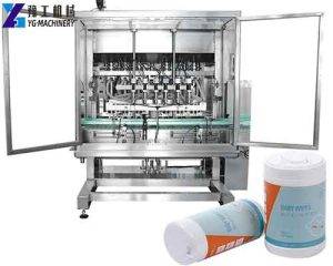 Canister Wet Wipe Machine | Auto Barrel Wet Tissue Machine Price