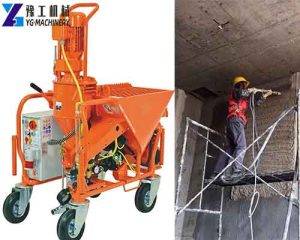 Gypsum Spray Plaster Machine | Auto Mortar Wall Plaster Machine
