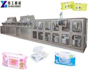Wet Tissue Packing Machine | 30~120pcs/Bag Wet Wipe Machine