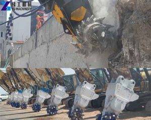 Buy Excavator Drum Cutter | Drum Cutter Attachment for Excavator