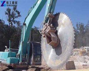 Excavator Rock Saw Price | Rock Saw Attachment for Excavator