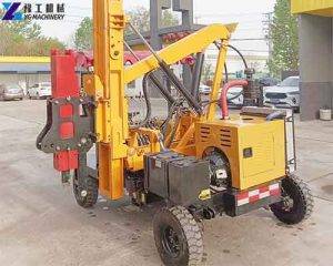 Guardrail Pile Driver Factory | Hydraulic Guardrail Post Pile Driver